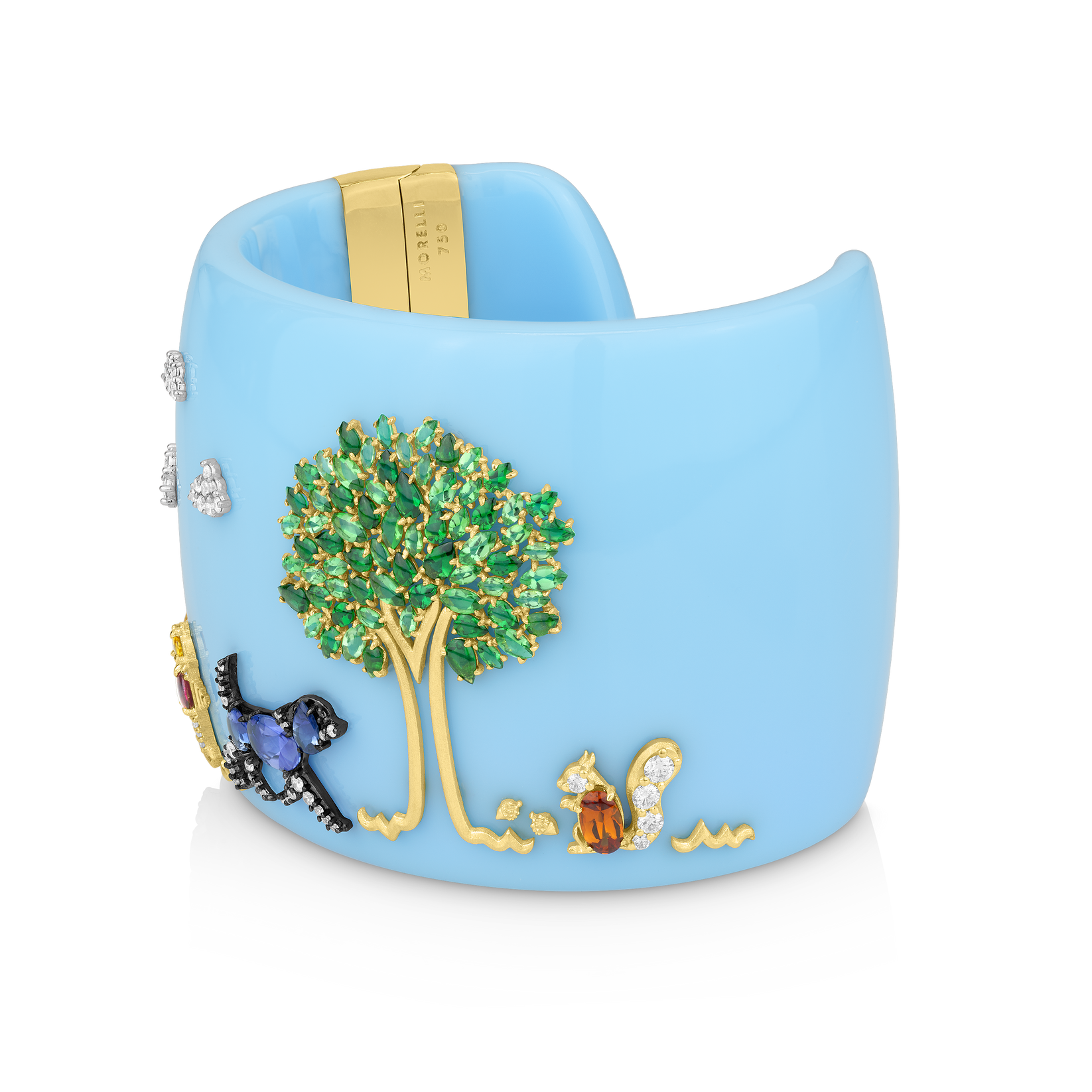 Walk in the Park Acrylic Cuff | Fine Jewelry Cuff Bracelet – Paul ...